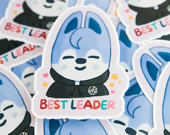 Stray Kids Bangchan Skzoo Wolf Chan Sticker / Kpop Sticker / Laminated ...