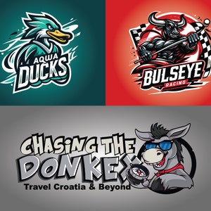 Custom Mascot Logo Design, Modern Company Logo Creator, Custom Logo ...