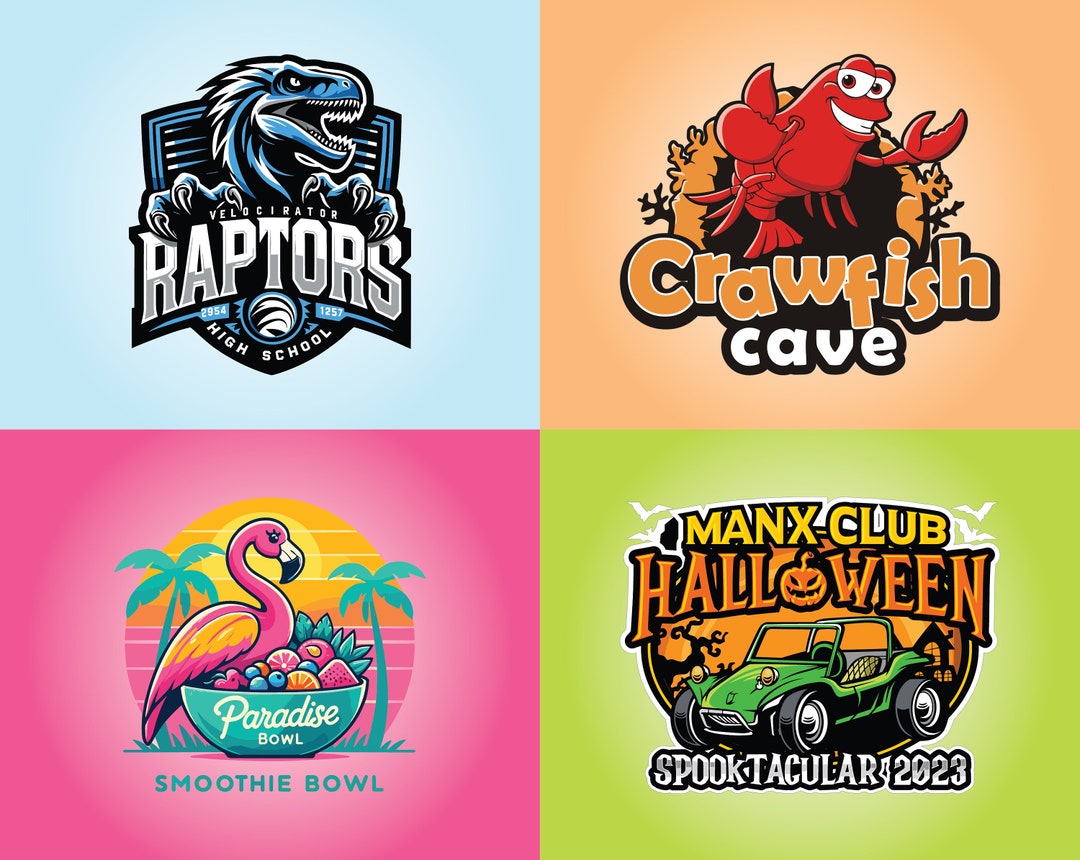Custom Mascot Logo Design, Modern Company Logo Creator, Custom Logo ...