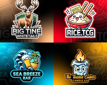 Custom Mascot Logo Design, Modern Company Logo Creator, Custom Logo ...