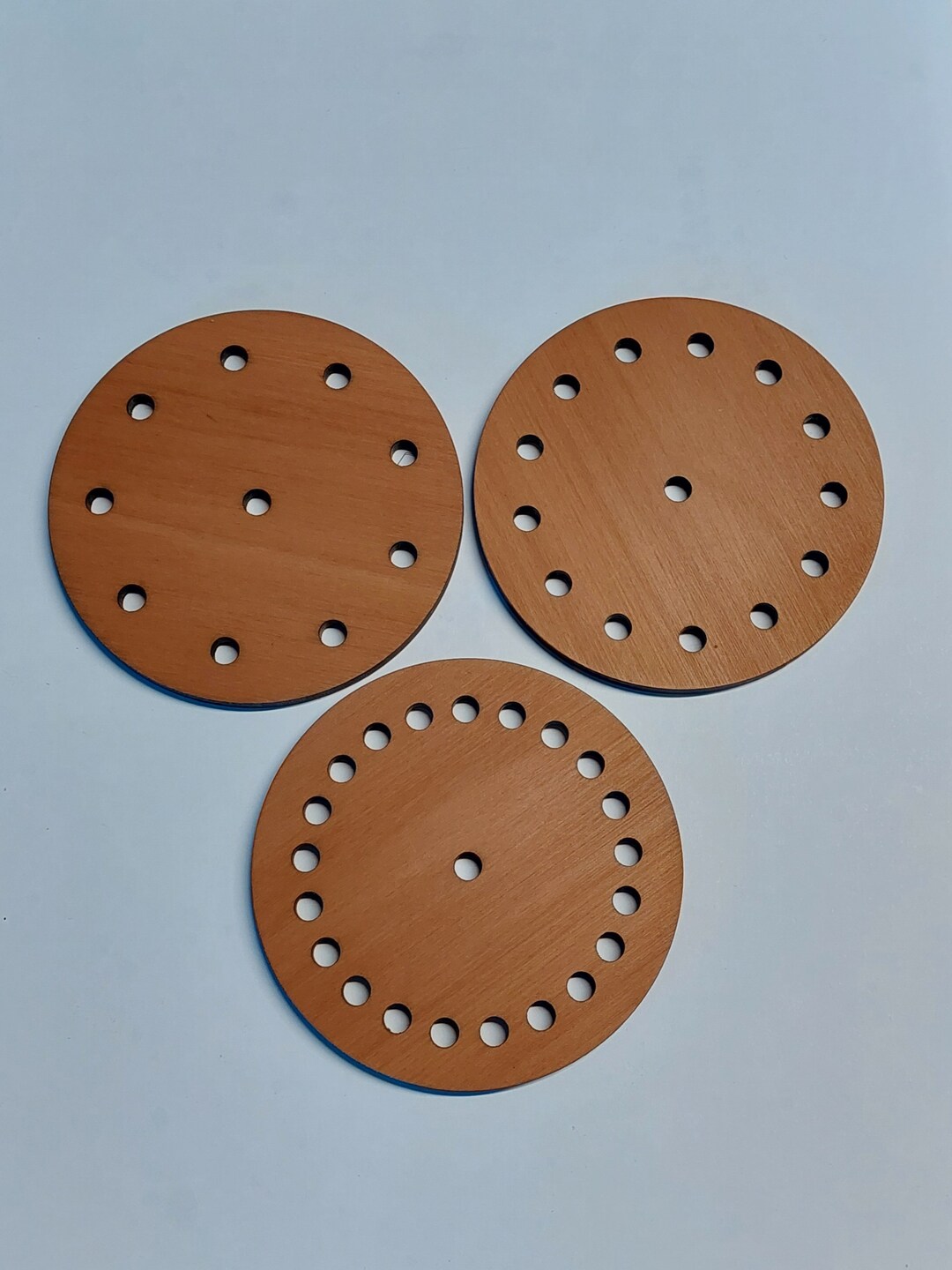 Discs for Disk Weaving With Patterns for Reweaving, Nesting Cords ...