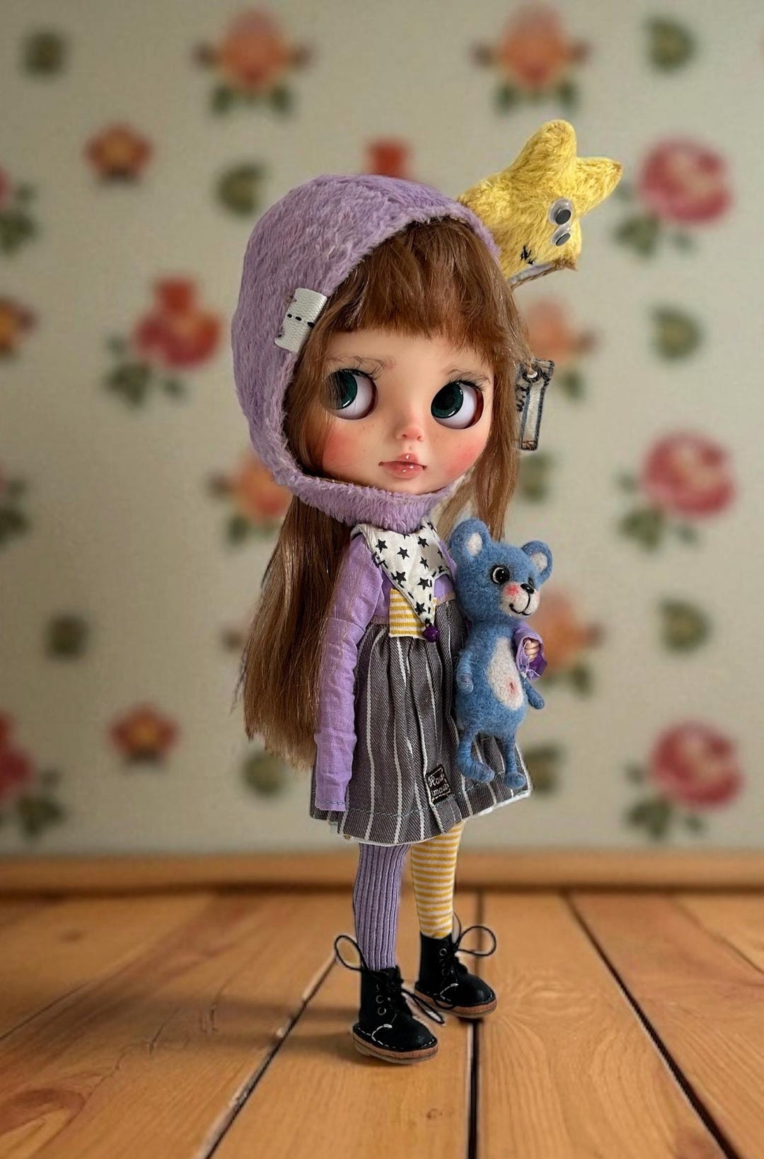 Blythe Doll Custom Luisa With Mohair Wig Obitsu 22 Body Gift for Her - Etsy