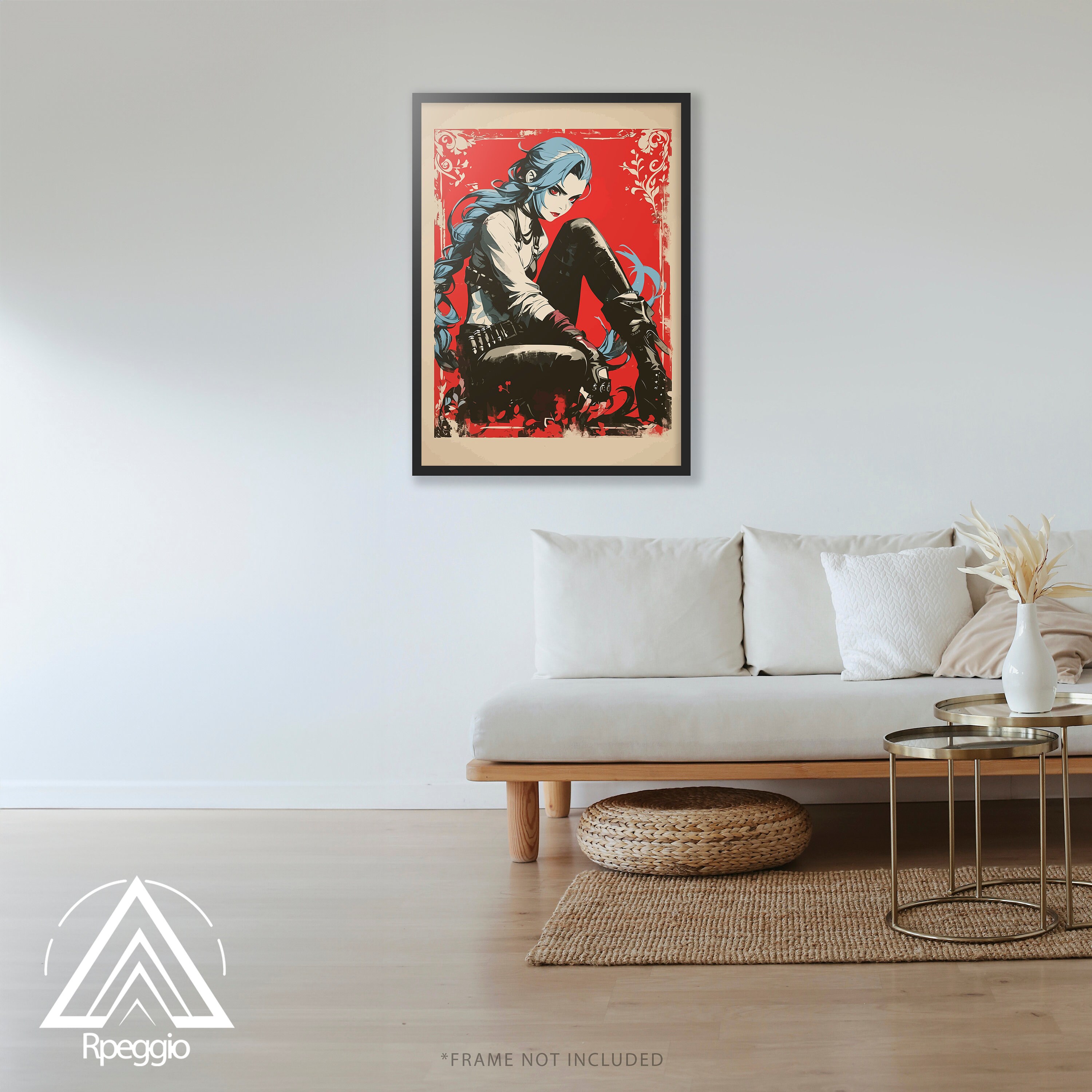 Jinx Wall Art Poster, Arcane, Lol, League of Legends, Videogame - Etsy