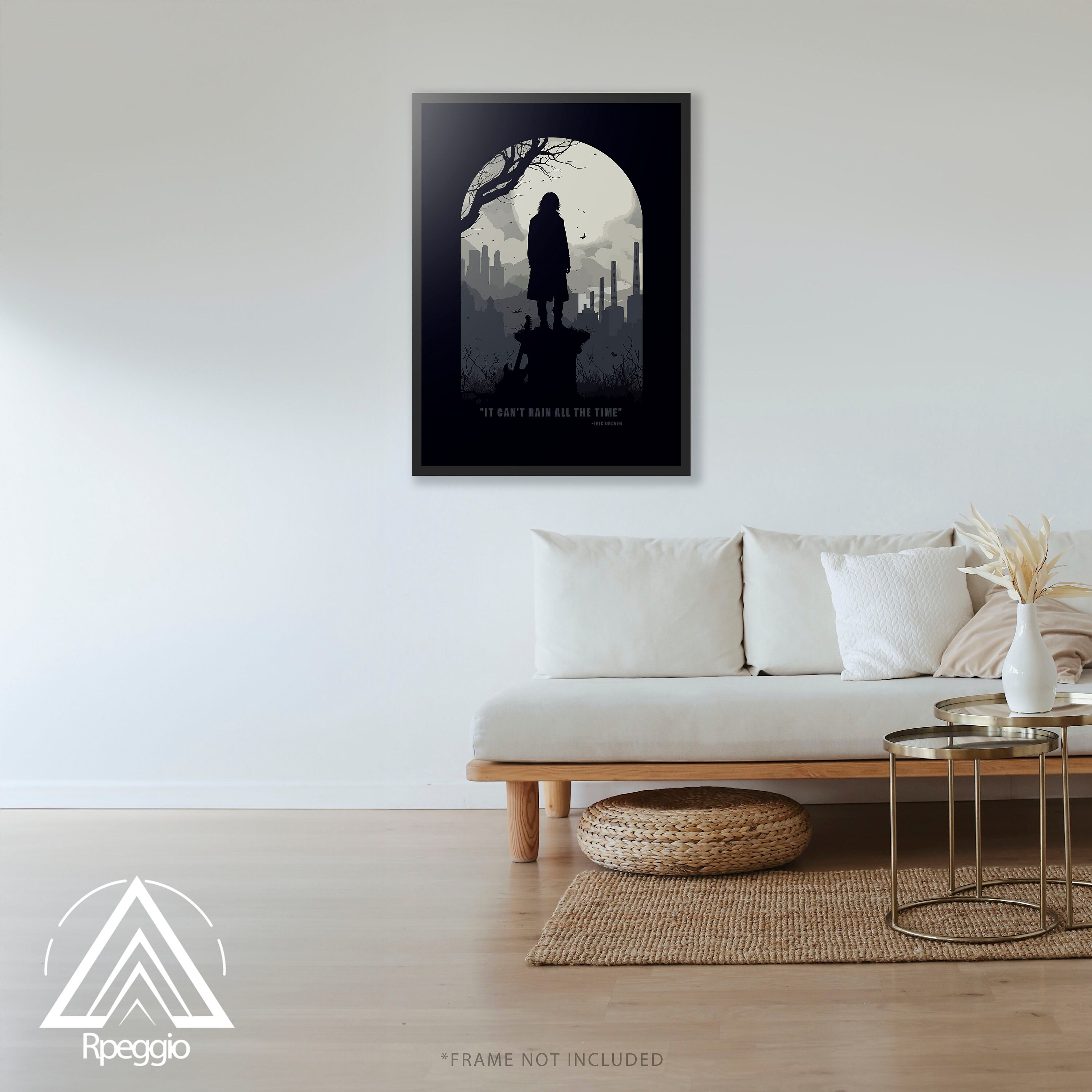 The Crow Poster, Movie Quote Poster, the Crow Wall Art, Devils Night ...