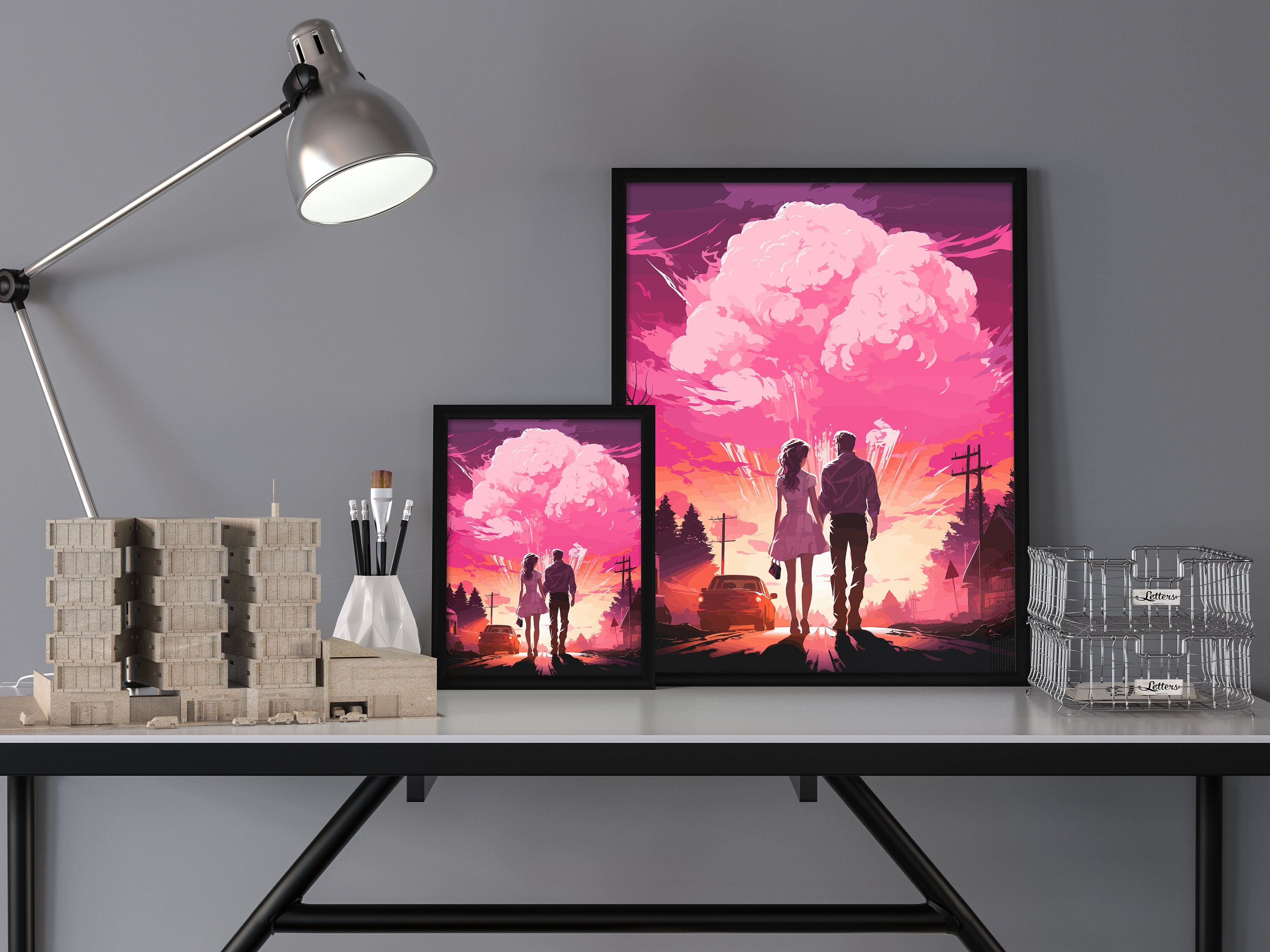 Barbenheimer Poster Fan Art Barbieheimer Poster