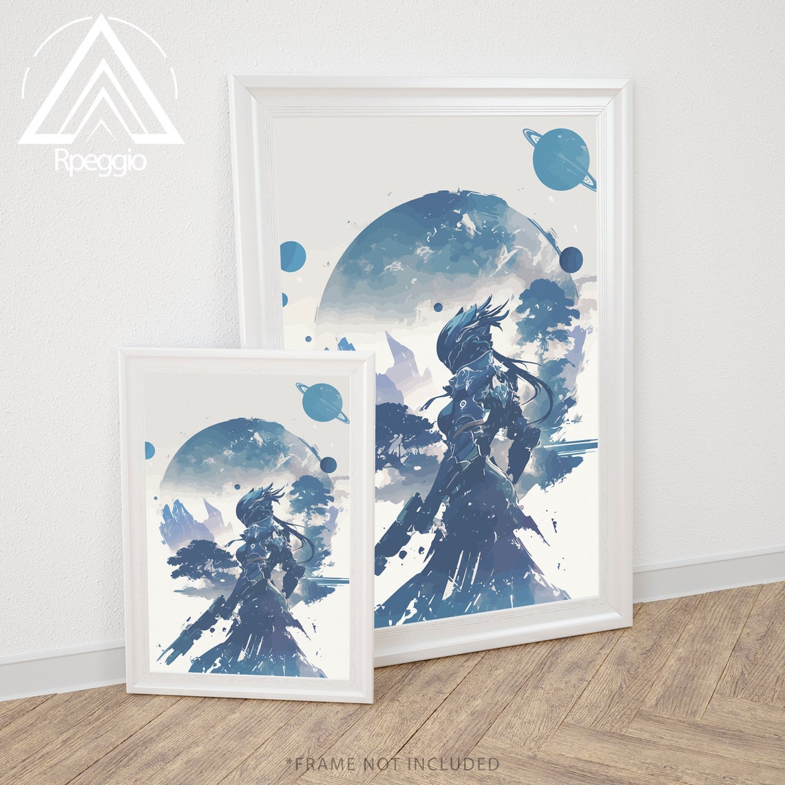 Warframe Wall Art Inspired Poster, Tenno Wall Art, - Etsy