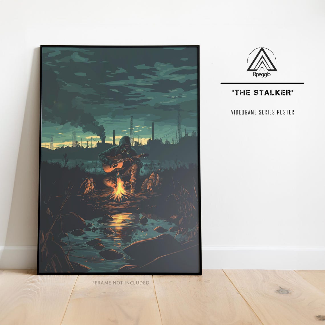 Stalker Poster, Videogame Wall Art, Home Decor, Wasteland, Fallout - Etsy