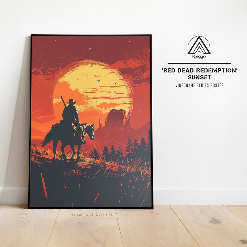 Red Dead Redemption 2 Poster - Etsy