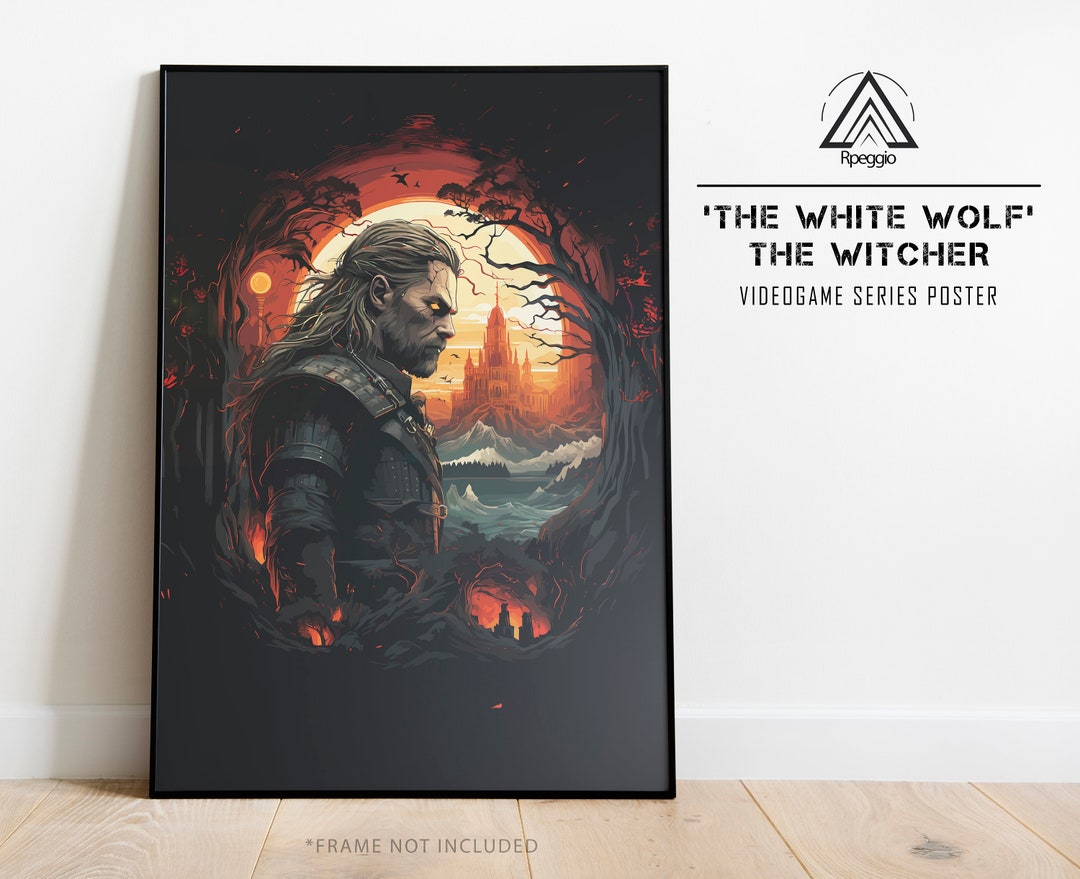 The Witcher Poster | Fan Art | Wall Decor | Digital Art | Rpeggio - Etsy