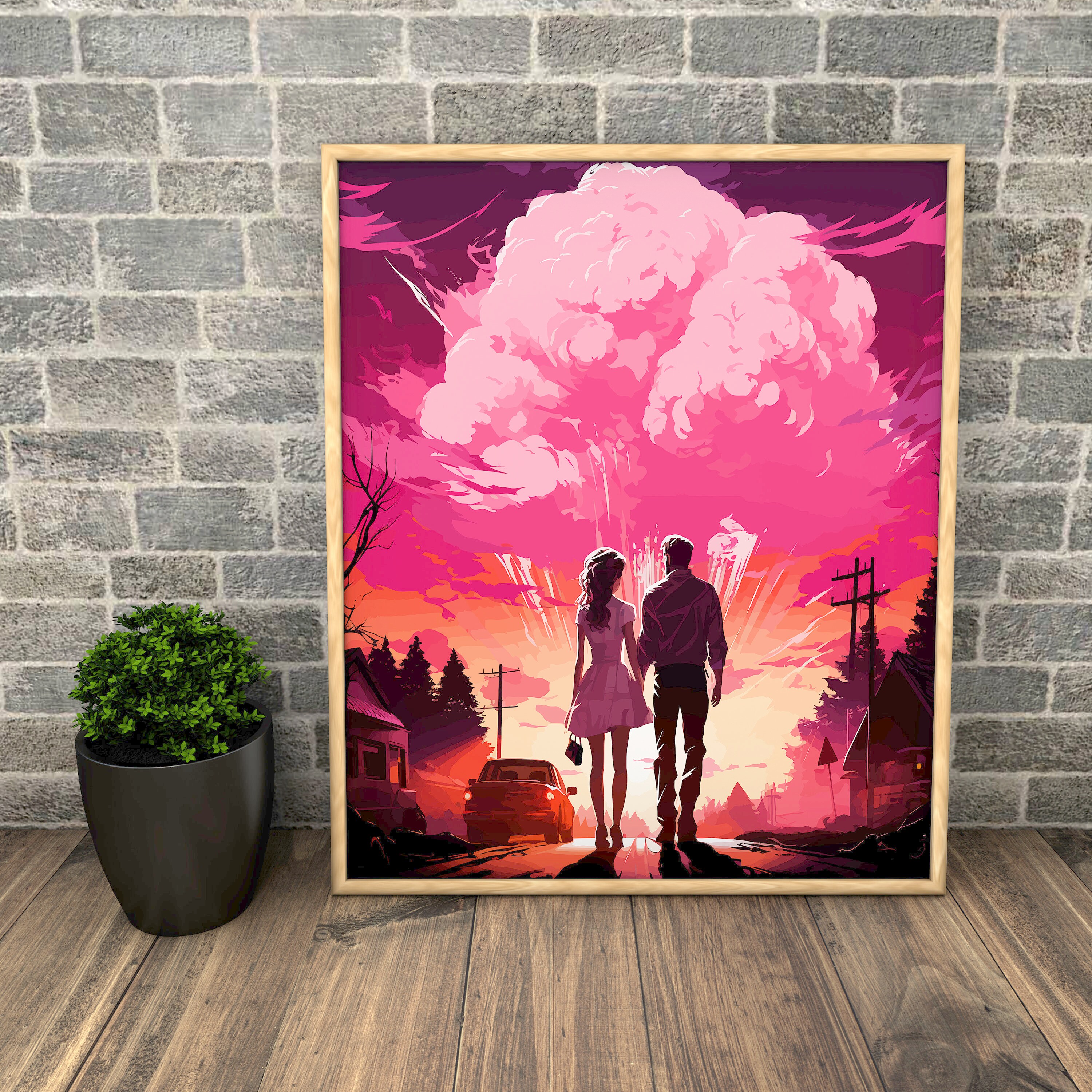 Barbenheimer Poster Fan Art Barbieheimer Poster