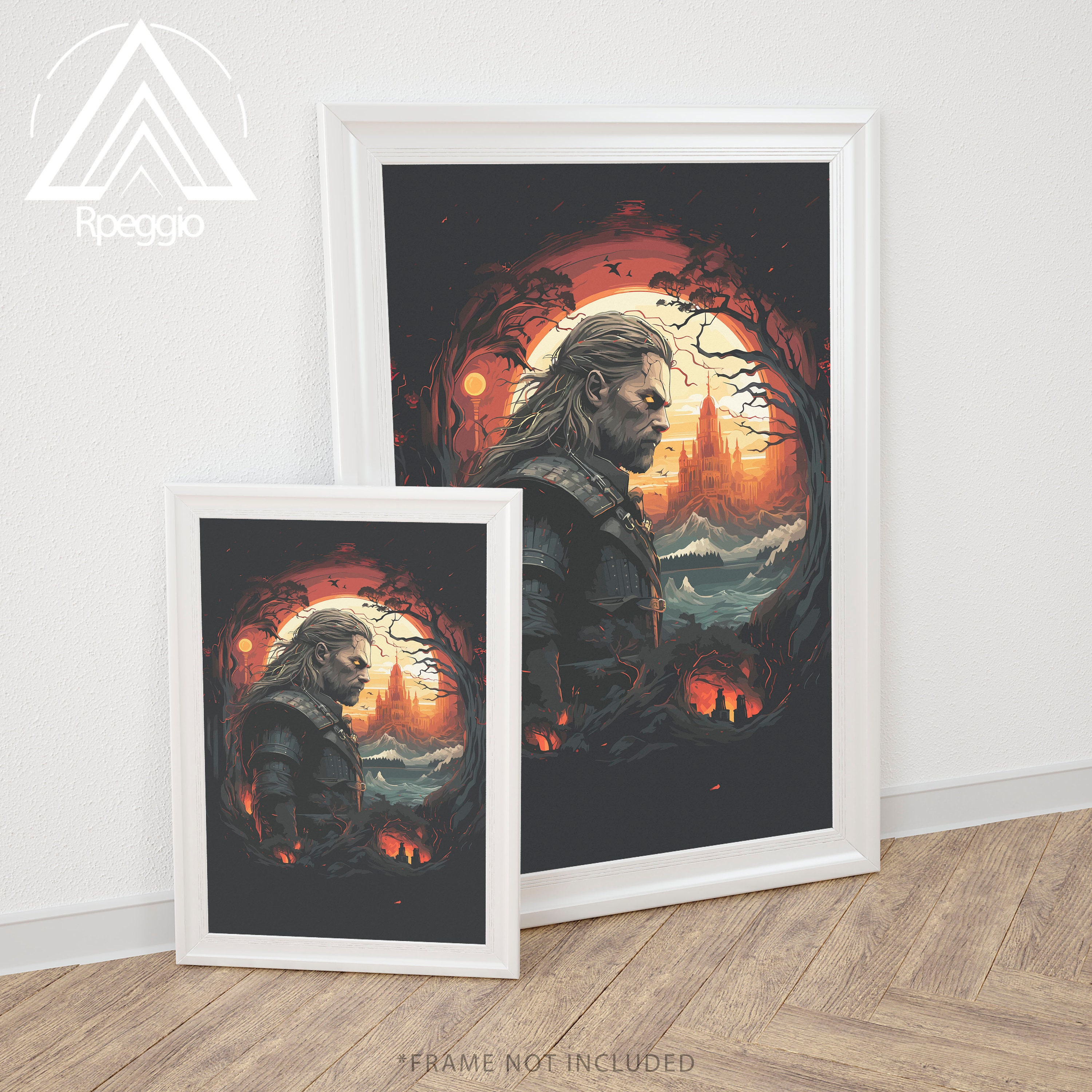 The Witcher Poster Fan Art Wall Decor Digital Art Rpeggio - Etsy