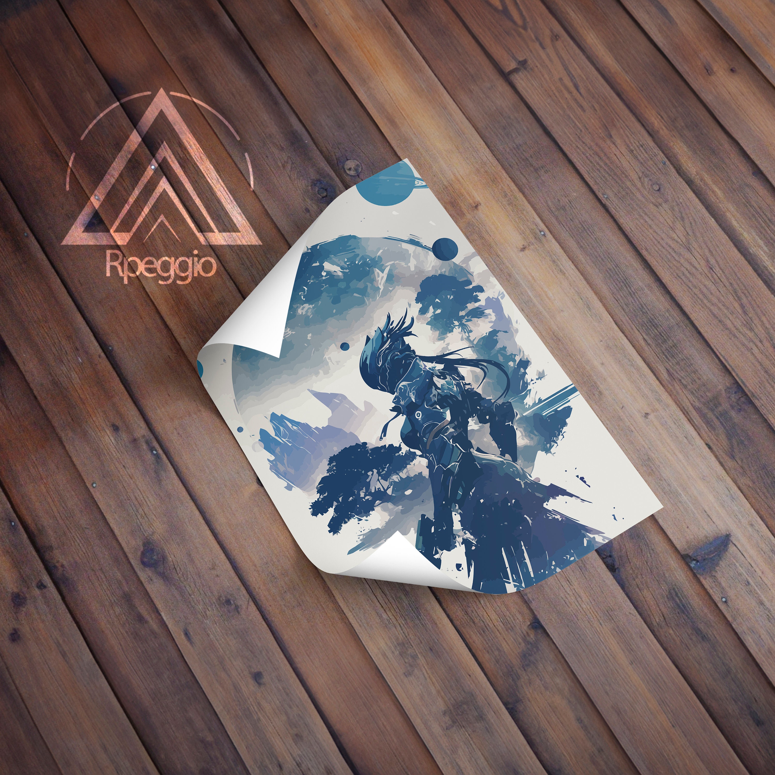 Warframe Wall Art Inspired Poster, Tenno Wall Art, - Etsy
