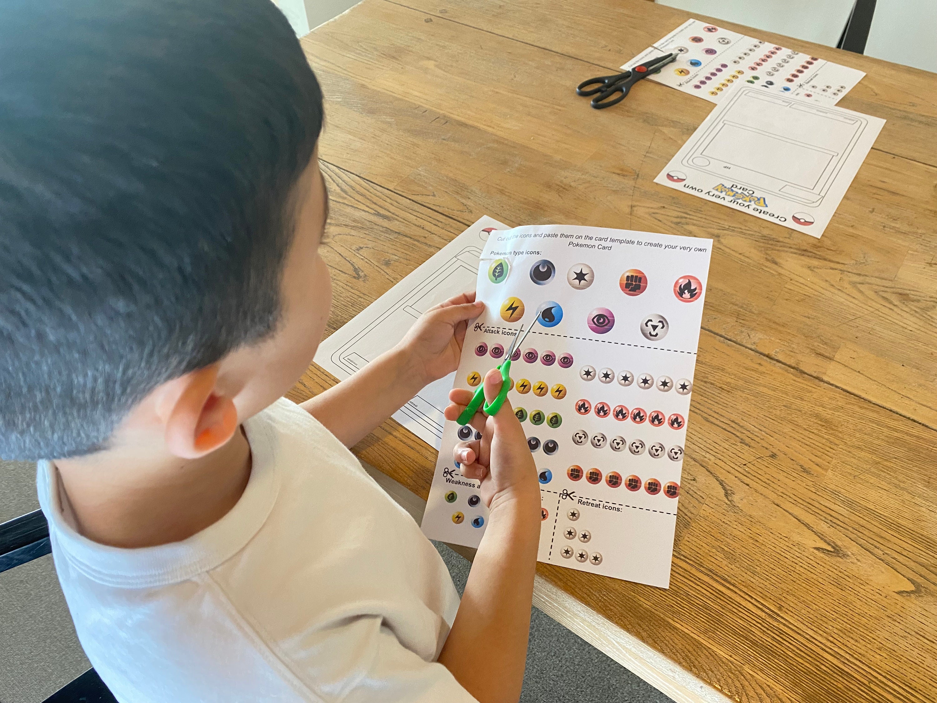 Pokemon Party Game Activity Craft Home School Exercise Custom Pokemon ...