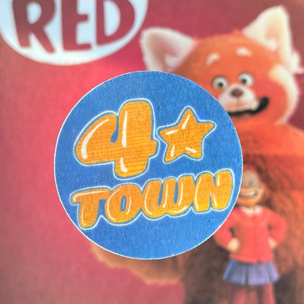 Turning Red Stickers - Etsy