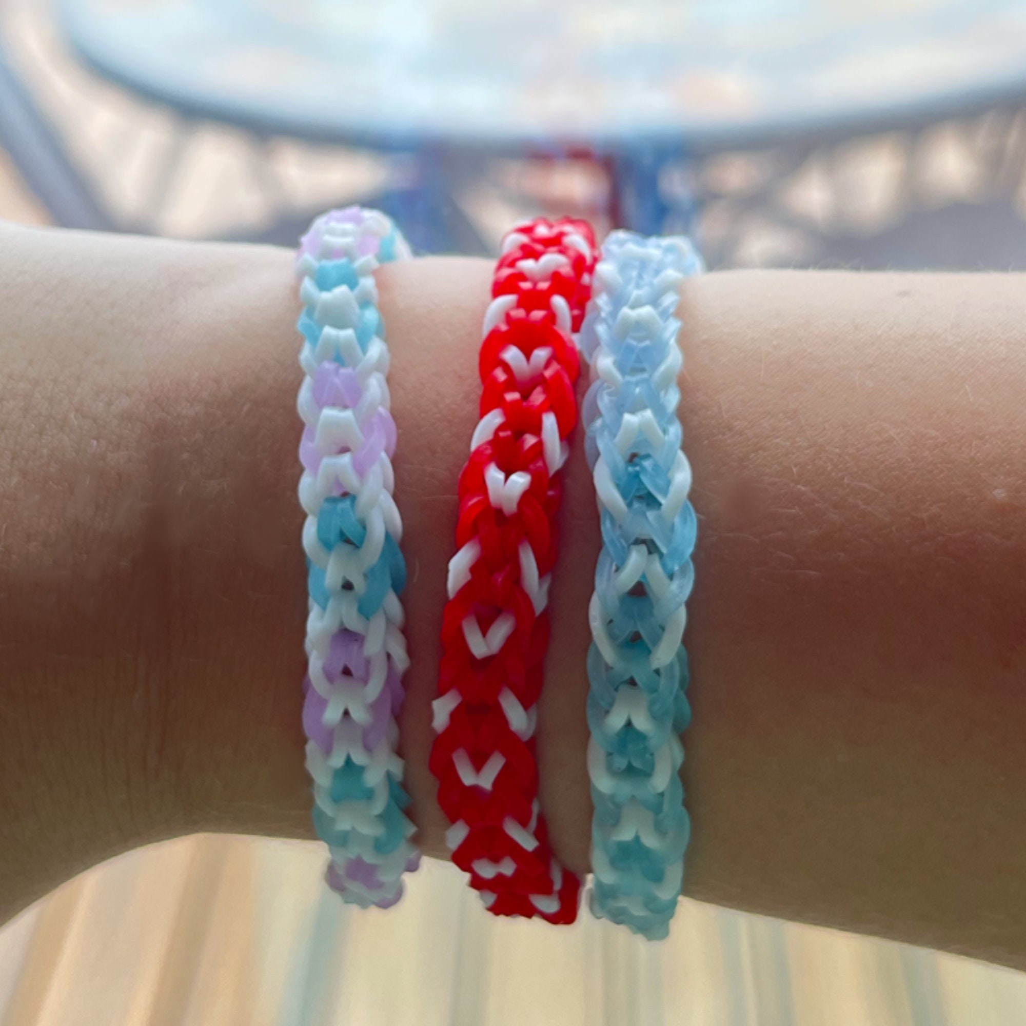 Rainbow Loom Inverted Fishtail Rainbow