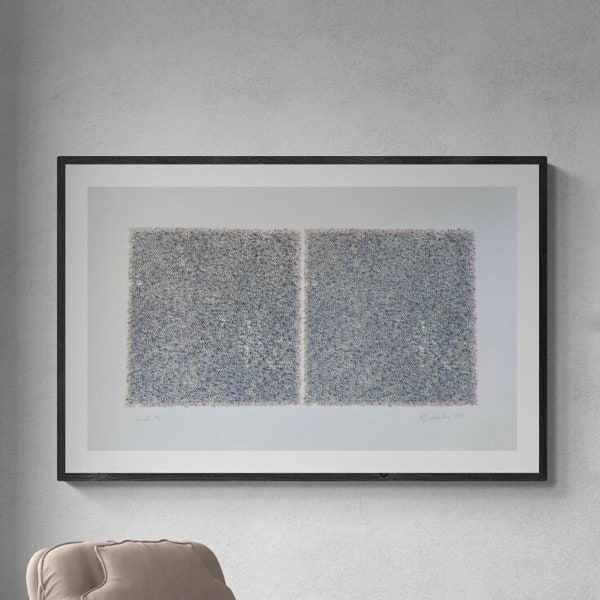 Modern Dot Painting - Etsy