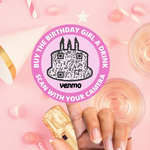 Venmo Stickers Birthday - Etsy