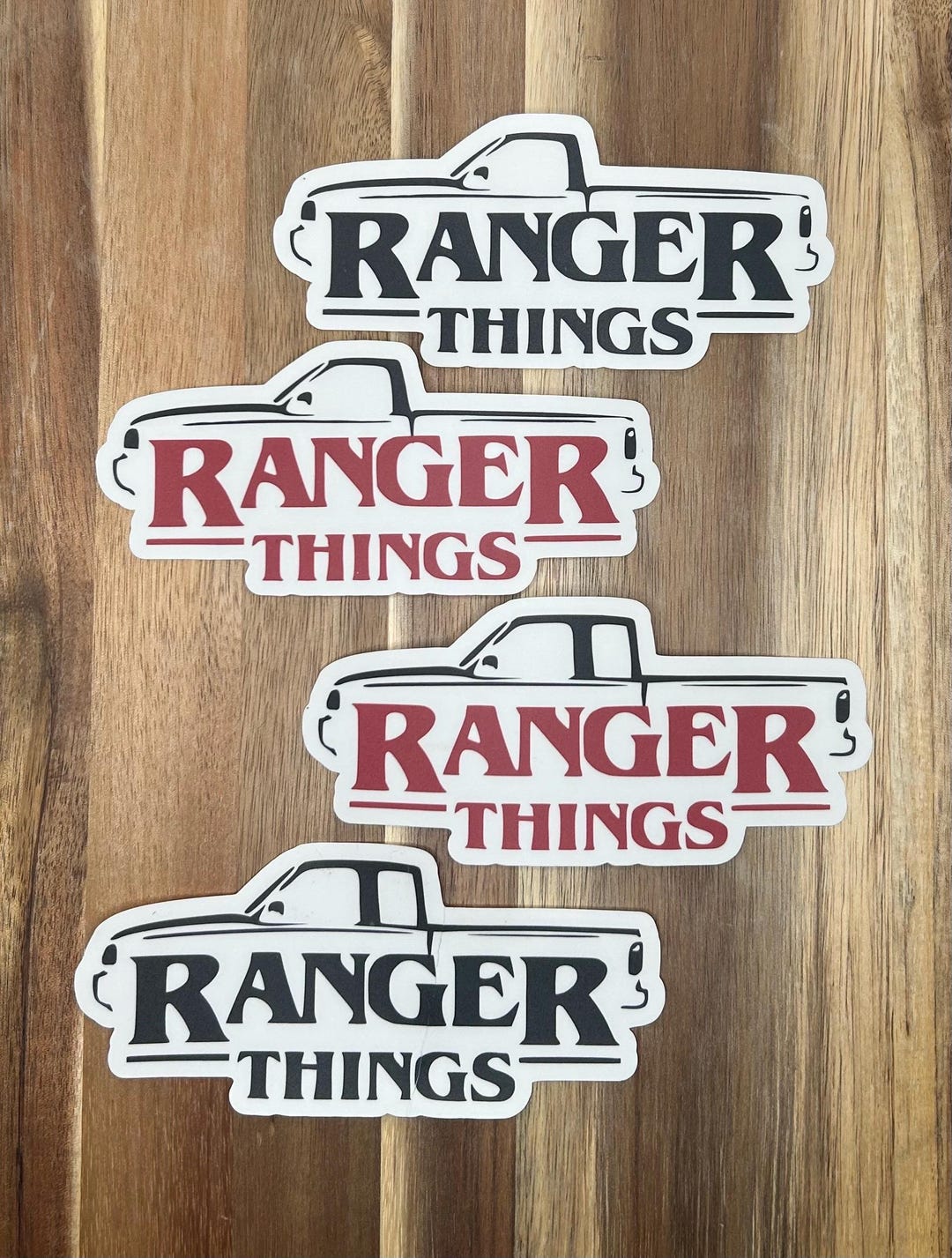 Ranger Things Sticker | Ford Ranger Sticker | Truck Sticker | Single ...