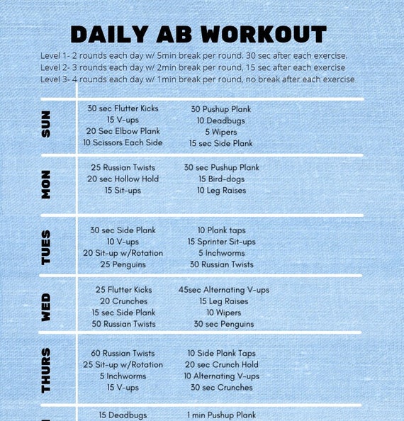 Killer Ab Workout At Home