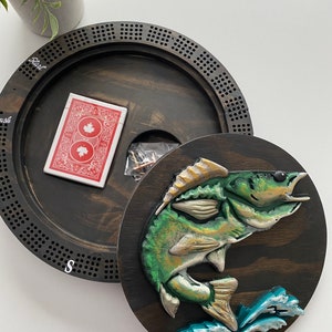 Hand Painted Fish Crib Board - Etsy