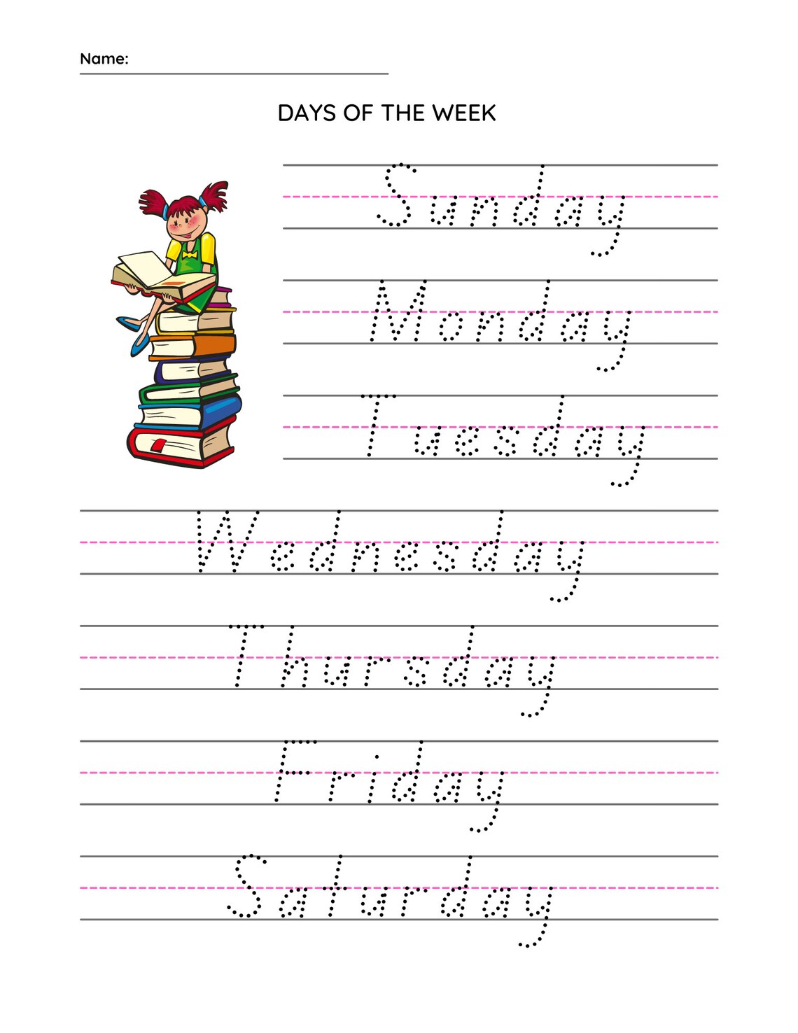 Handwriting Practice for Children - Etsy UK