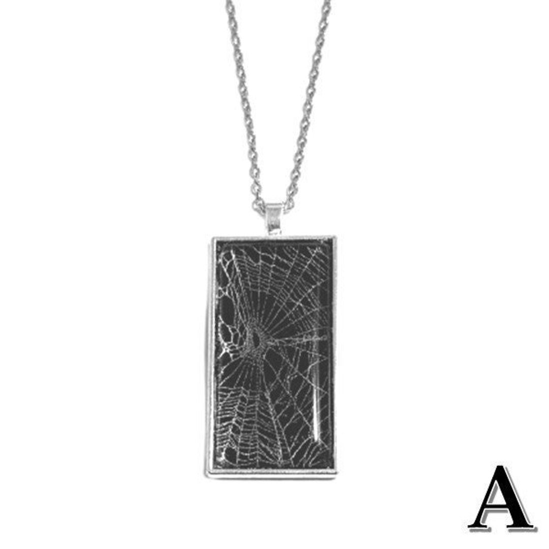 Real Spider Web Preserved in a 2 Inch Glass Pendant Necklace - Etsy