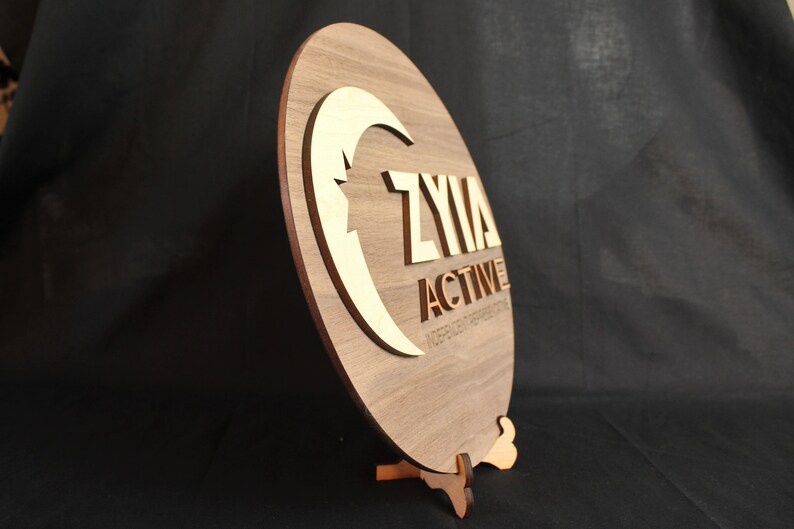 ZYIA ACTIVE Round Sign Logo for Independent Representative | Etsy