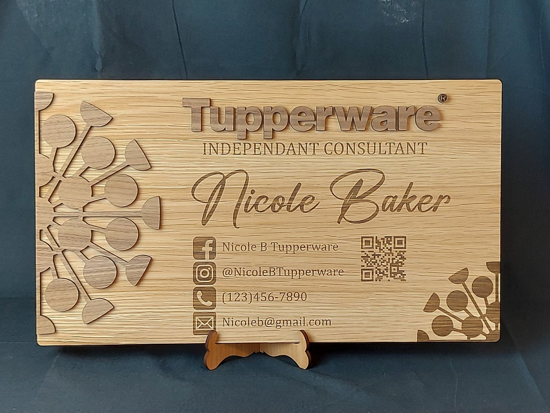 Custom Wood Sign for Tupperware Independent Consultants - Tupperware ...