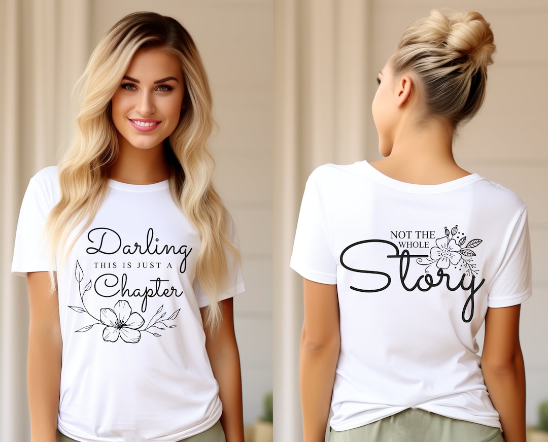 Empowering Uplifting White Tshirt, Motivating Encouraging Mindful Tee ...