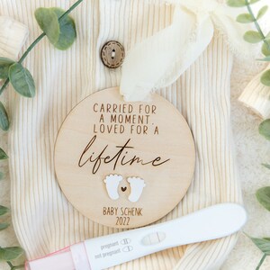 Personalized Miscarriage Christmas Ornament - Baby Loss Memorial ...