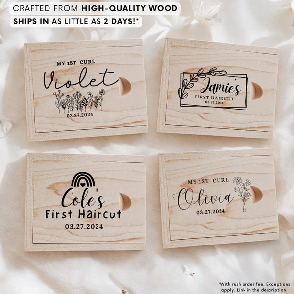 First Haircut Keepsake - Etsy