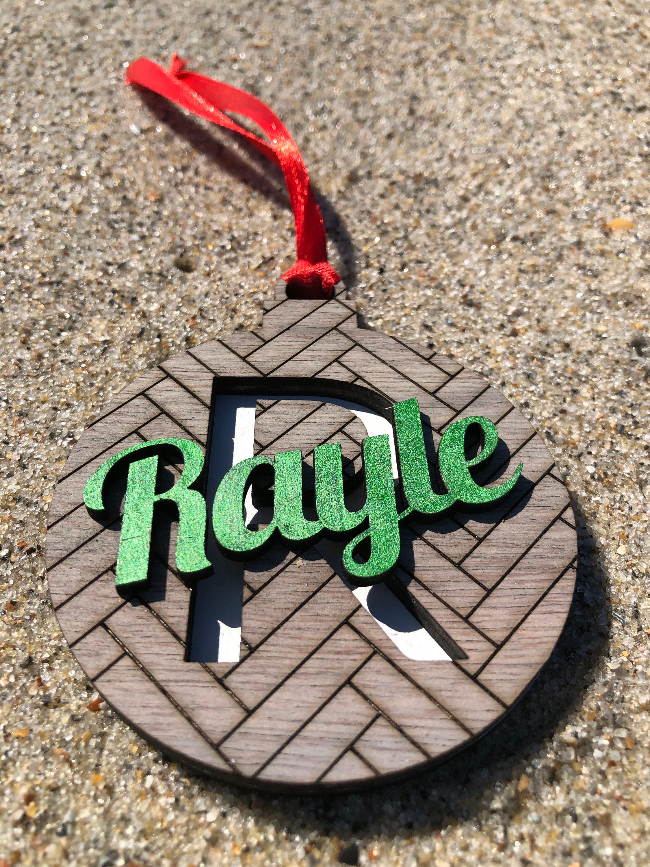 Family Tree Word Art Names Christmas Keepsake Ornament, Personalized ...