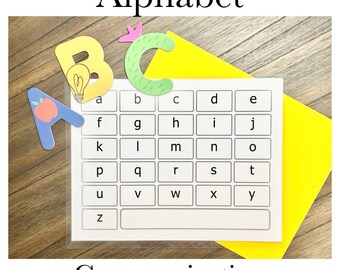 Places Communication Board Autism Apraxia Non-verbal | Etsy