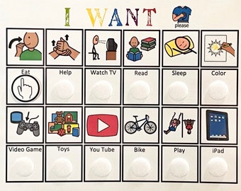 I Want Visual Board - Etsy