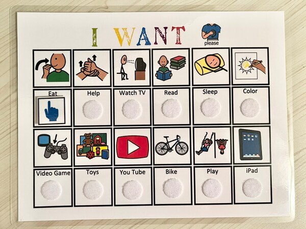 Boardmaker I Feel, I Need, I Want Card/create Your Own PEC Visual ...