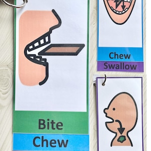 Visual Aid Booklet Trying New Food Autism Therapy - Etsy