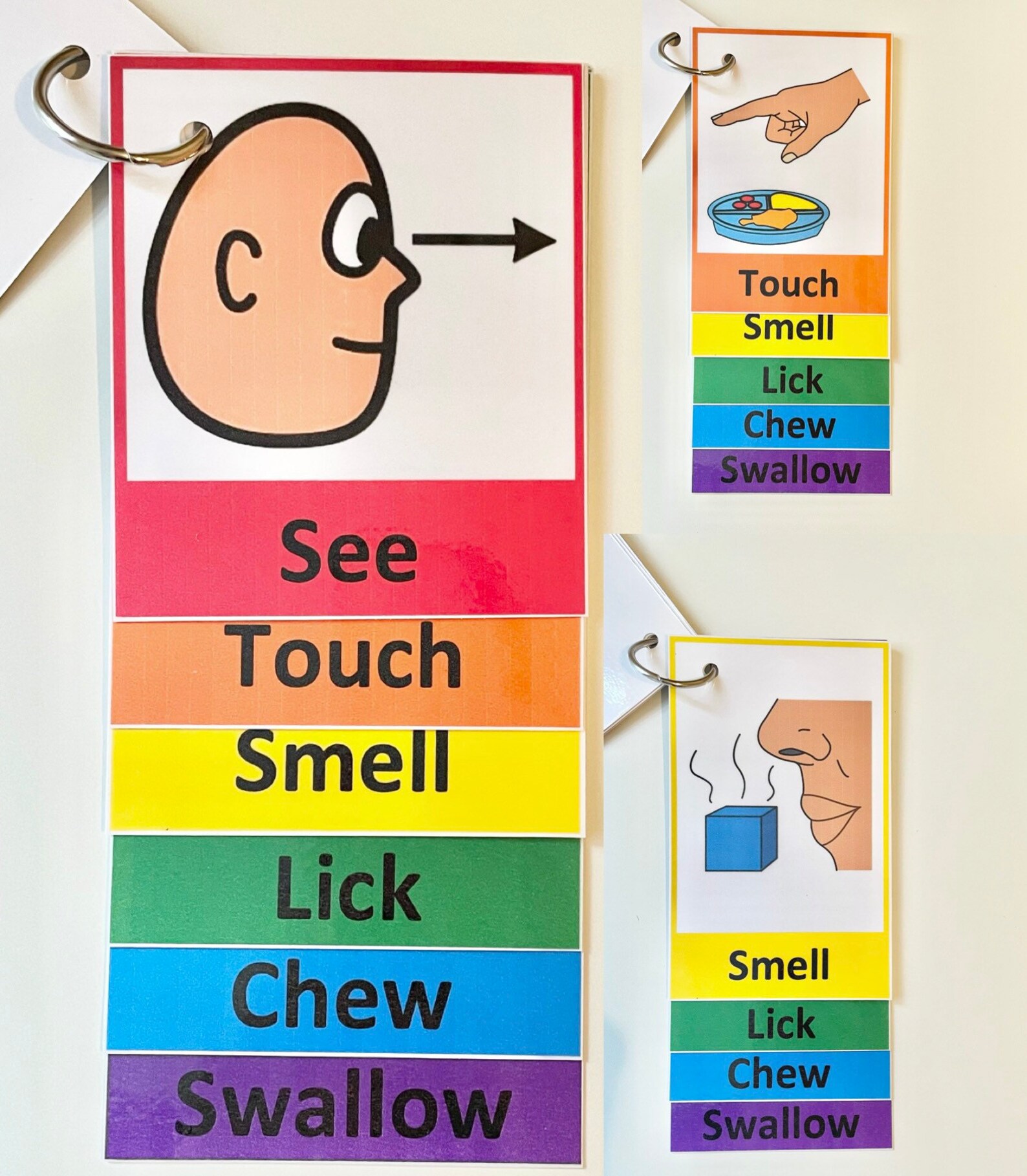 Visual Aid Booklet Trying New Food Autism Therapy - Etsy