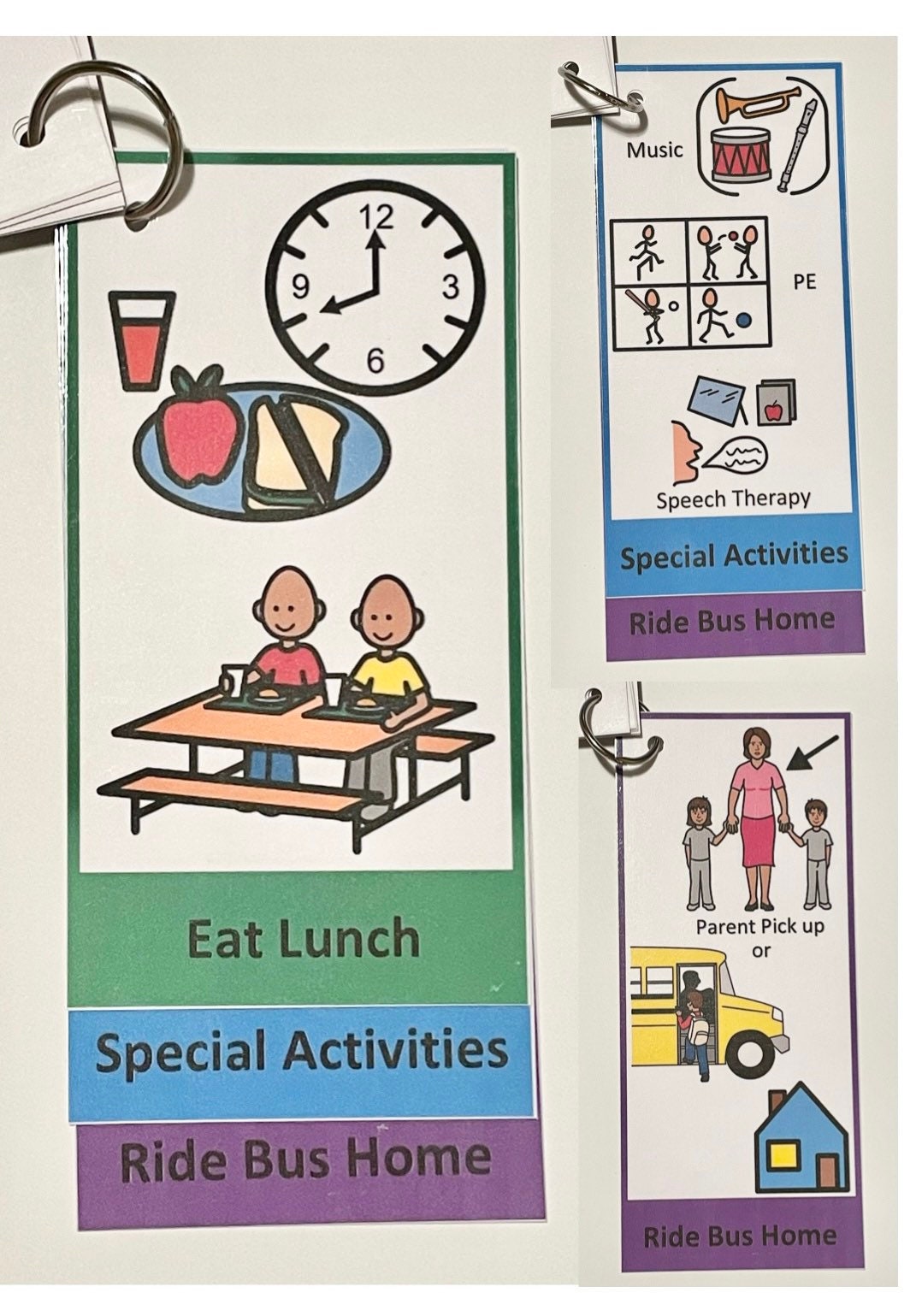 Autism Going to School Visual Aid Booklet Anxiety Relief - Etsy