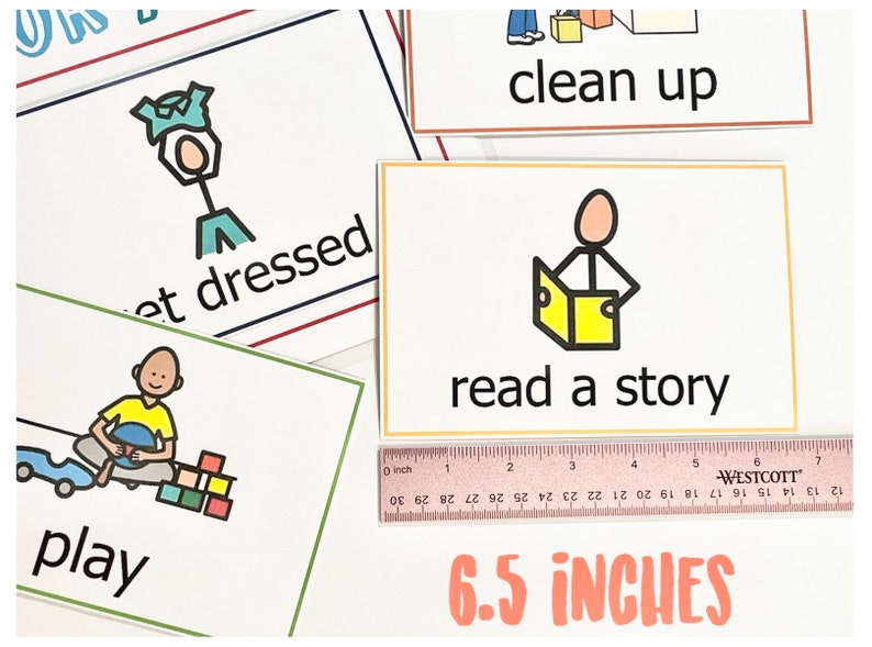 Visual Aid It's Time To... 1 Step Schedule Routine | Etsy