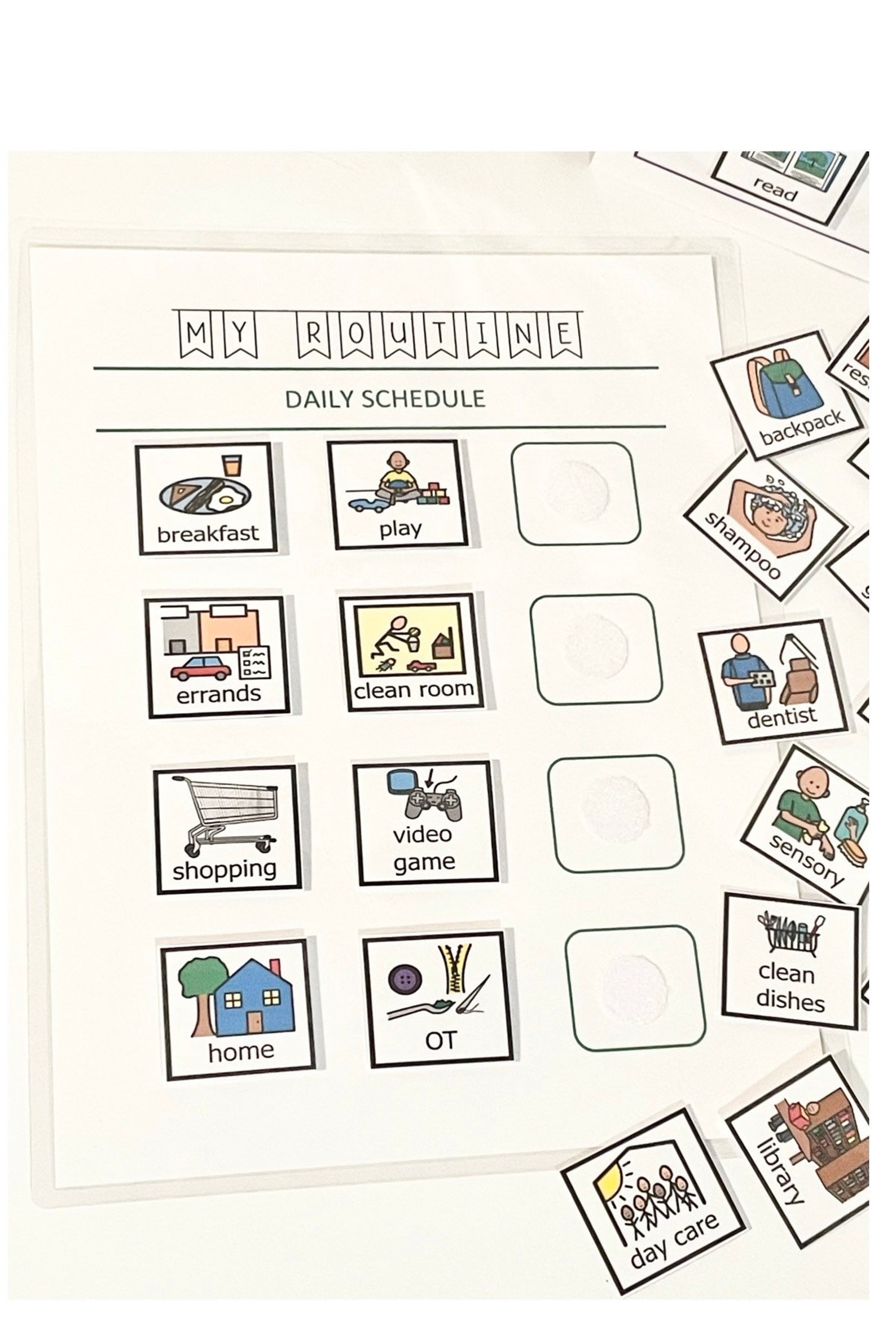 Autism-routine and Schedule Digital Download - Etsy