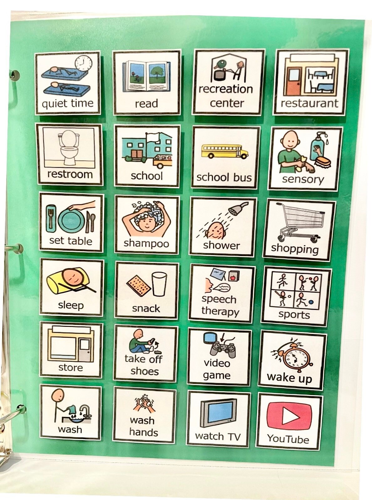 Routine Schedule Responsibility Independence Autism Daily | Etsy