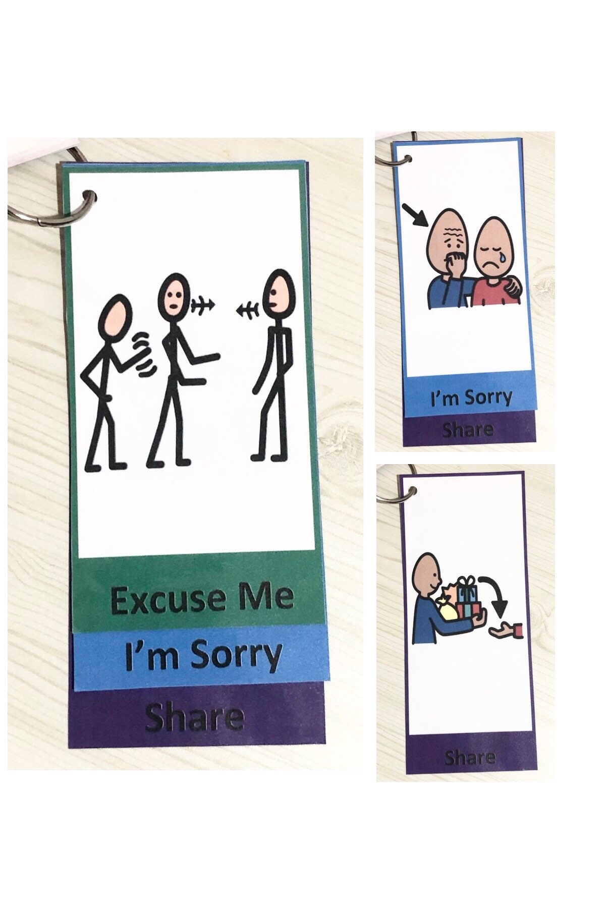 Good Manners Visual Aid Support Booklet Social Skills - Etsy