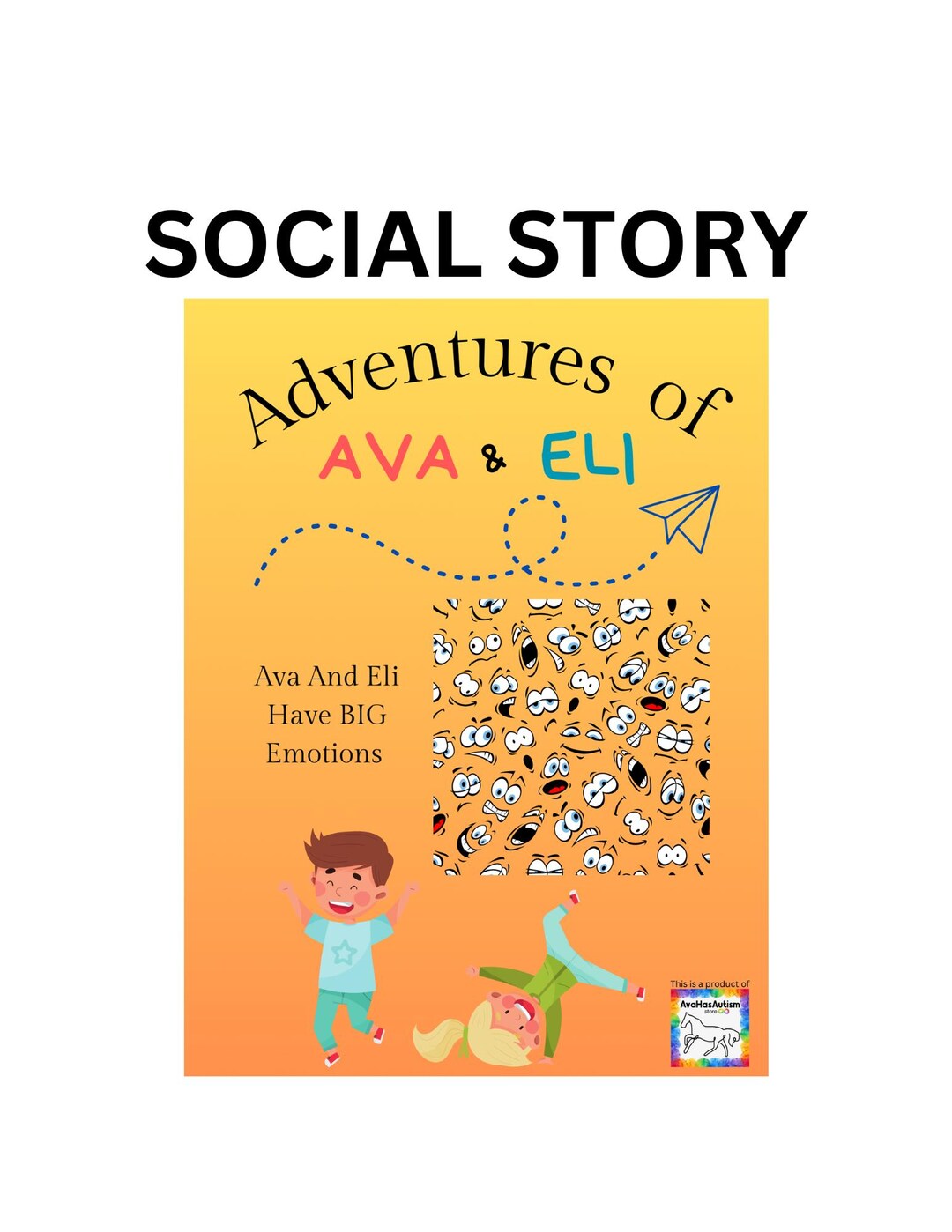 Autism- Behavior Modification- Social Story for Emotional Regulation ...