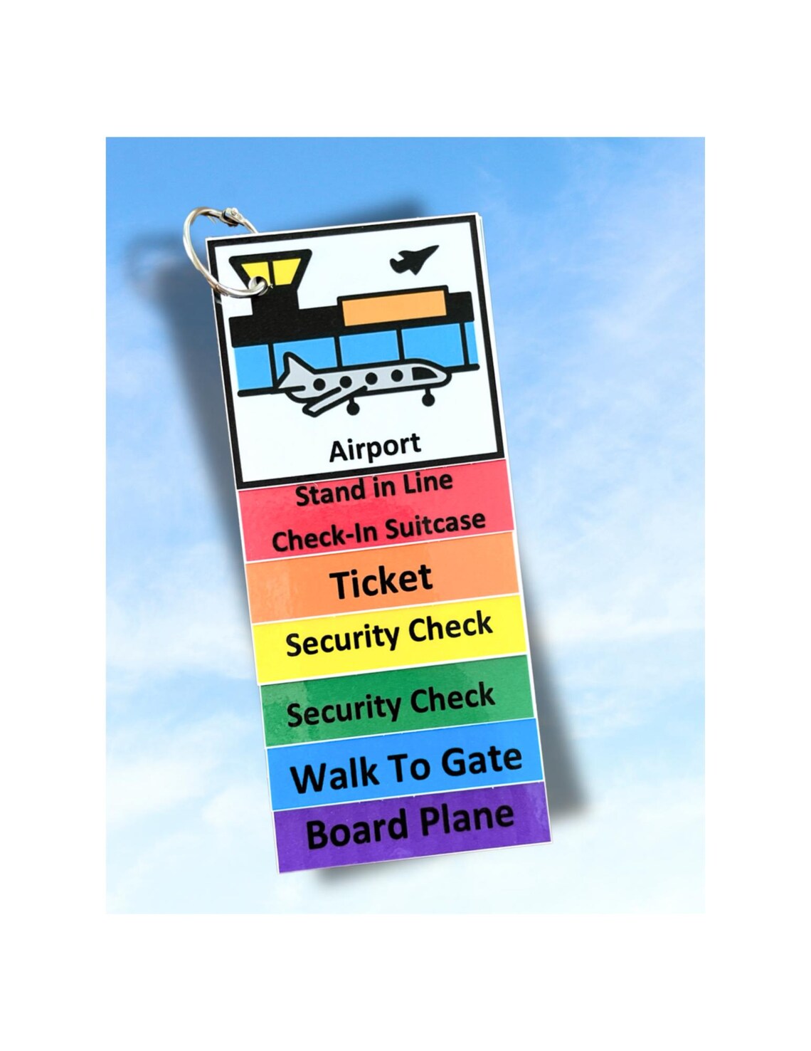 Airport Travel- Visual Aid Support Booklet - Etsy