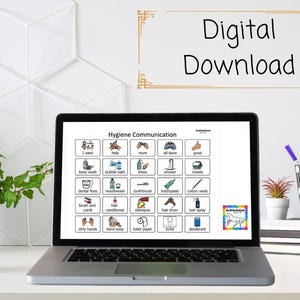 Hygiene Communication Board for Autism- Digital Download - Etsy