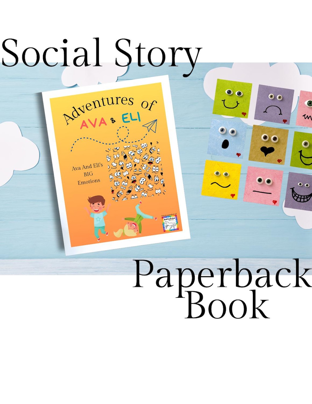 Paperback Children's Book - Social Story About Emotional Regulation ...