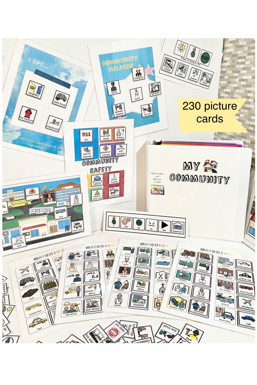 Community Binder- Autism- Speech Therapy- Child Development - Etsy