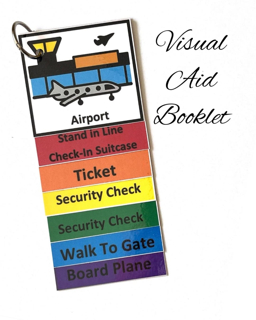 Airport Travel- Visual Aid Support Booklet- Autism- Know What to Expect ...