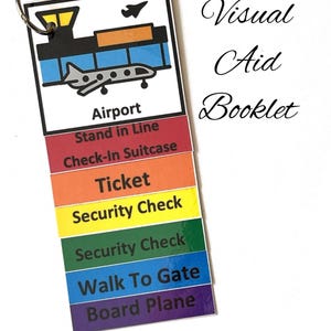 Airport Travel- Visual Aid Support Booklet- Autism- Know What to Expect ...