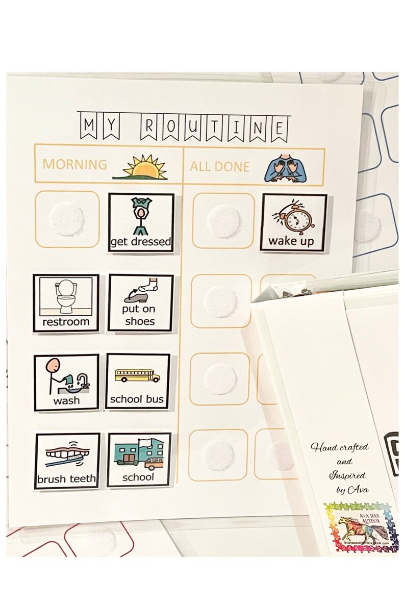Autism-routine and Schedule Digital Download - Etsy